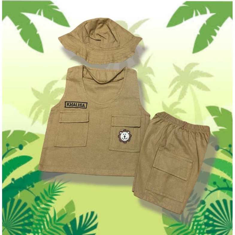 Jual BAJU SAFARI 7-11 TAHUN / BAJU ZOO KEEPER / SAFARI SET | Shopee ...