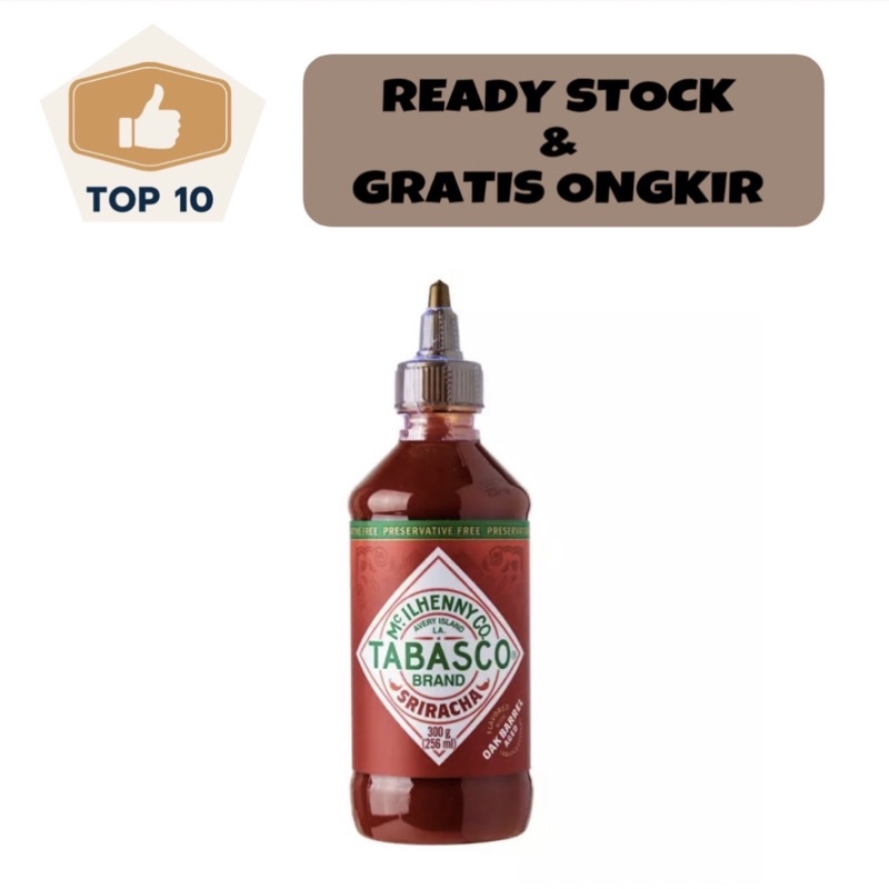 Jual Tabasco Sriracha Sauce 256ml | Shopee Indonesia