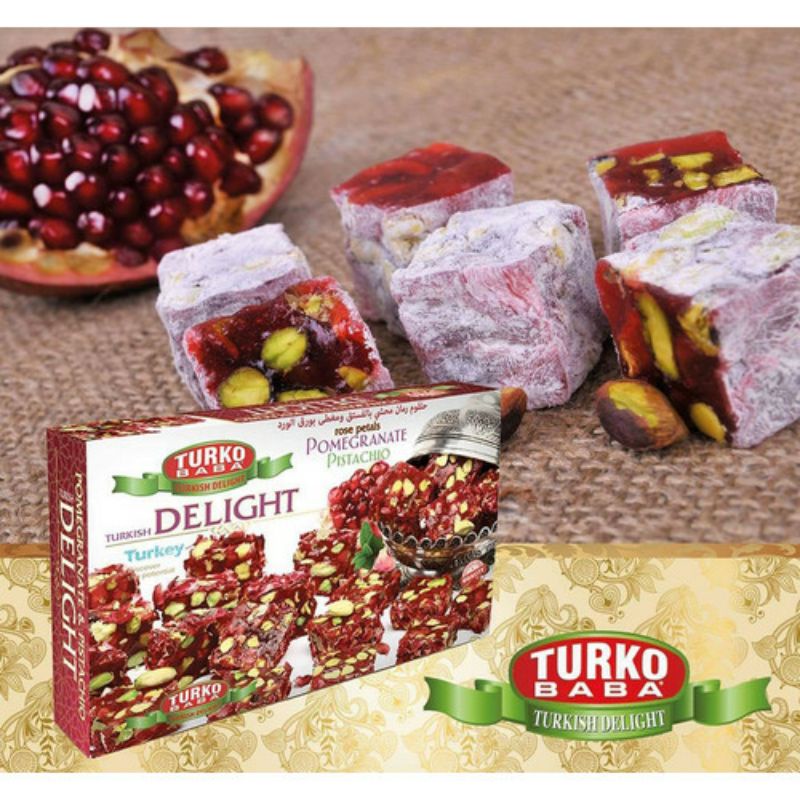 Jual Turkish delight turki kemasan jadi, lokum turki, manisan turki ...