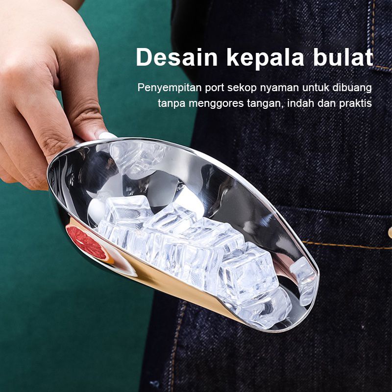 Jual 4 UKURAN SEKOP ES BATU/ SEKOP BERAS,GULA, TEPUNG / SEKOP SERBAGUNA ...