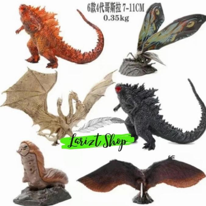 Jual Monster King of Godzilla Ghidorah Mothra Rodan Realistic Figure ...