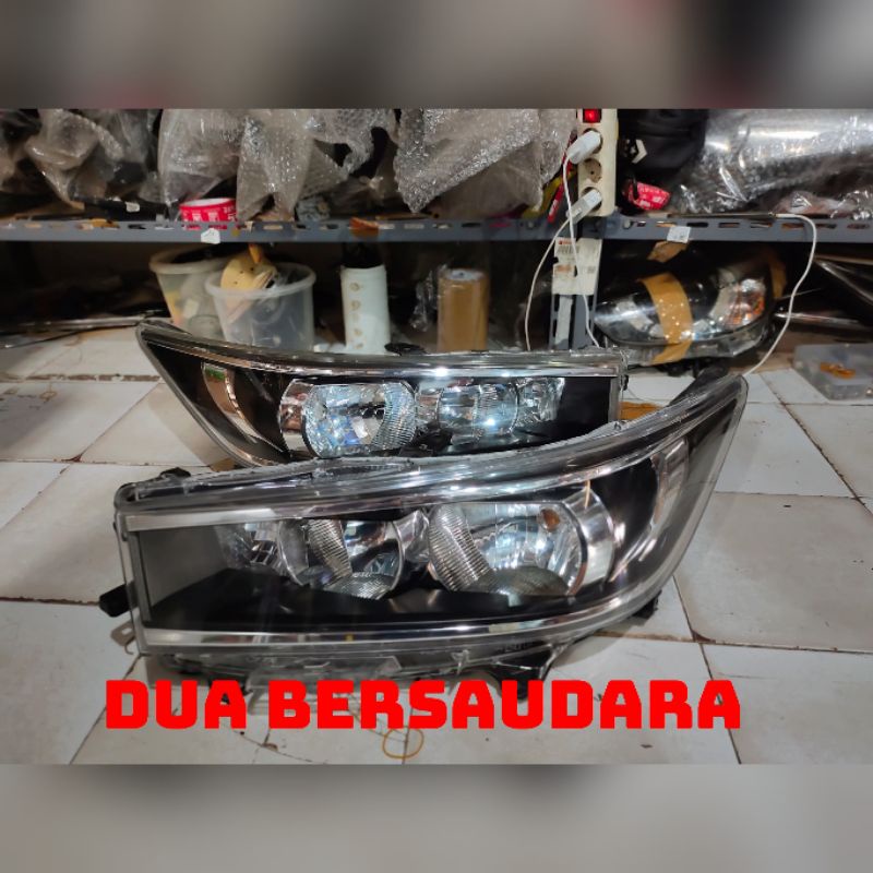 Jual HEAD LAMP headlamp lampu depan Innova reborn type G atau v kanan ...
