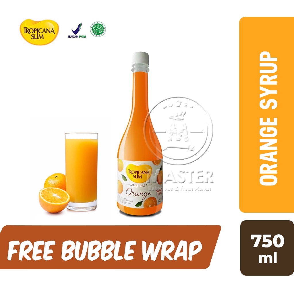 Jual Tropicana Slim Sirup Orange [Botol 750ml] | Shopee Indonesia