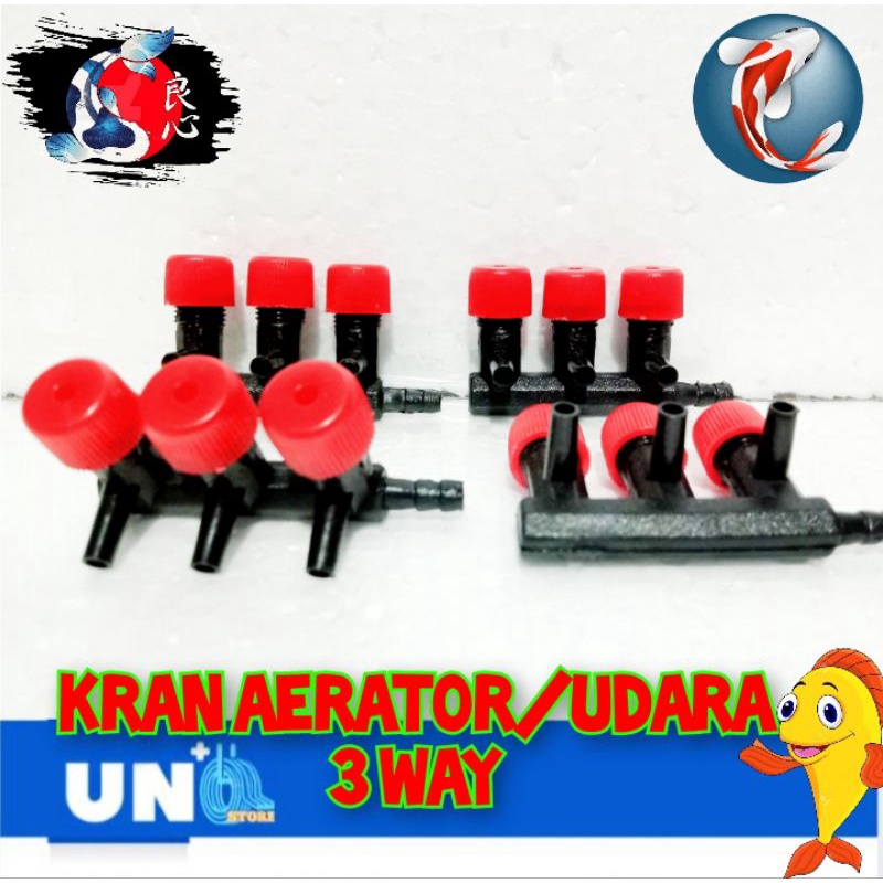 Jual KRAN AERATOR UDARA 3 WAY/ARUS, STOP KRAN 3 ARAH | Shopee Indonesia