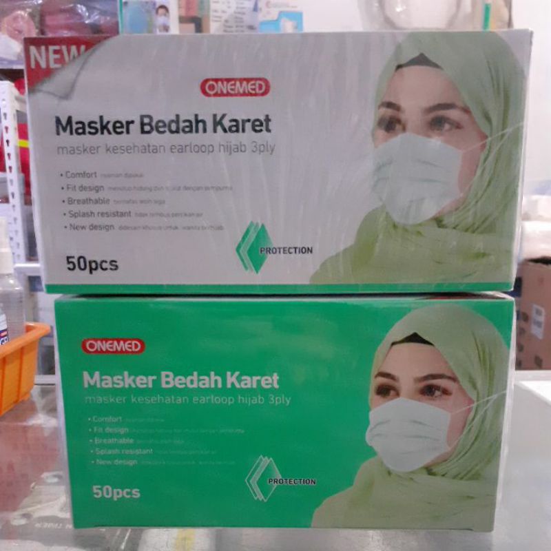 Jual Masker Hijab ONEMED | Shopee Indonesia Jual Masker Hijab ONEMED | Shopee Indonesia