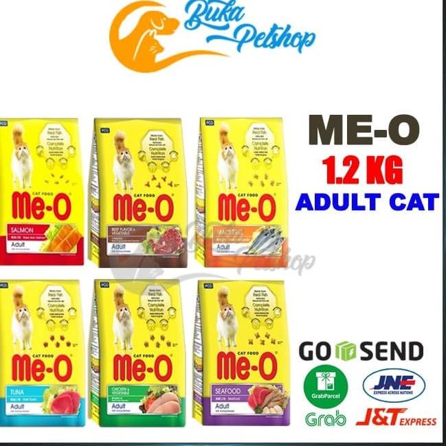 Jual MEO Salmon , Tuna , Chicken , Seafood , Beef 1.2kg - Tuna | Shopee ...