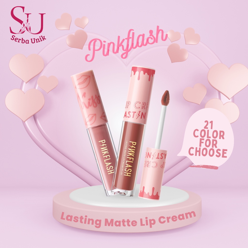 Jual Pinkflash Lasting Matte Lip Cream | Shopee Indonesia