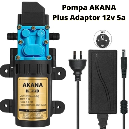 Jual Paket Pompa AKANA/Nikuma/HIU SINGLE plus Adaptor 12v 5a Murni ...