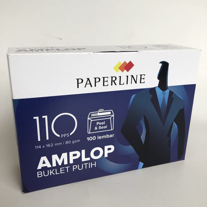 Jual AMPLOP PAPERLINE NO 110 / AMPLOP PUTIH / AMPLOP UANG / AMPLOP ...