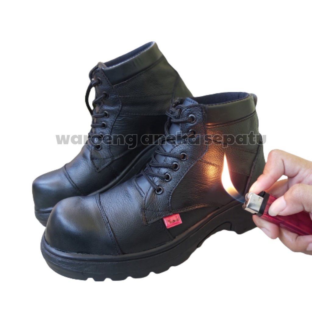 Jual Sepatu Boots Kickers Comando Safety Kulit Fashion Pria Murah ...