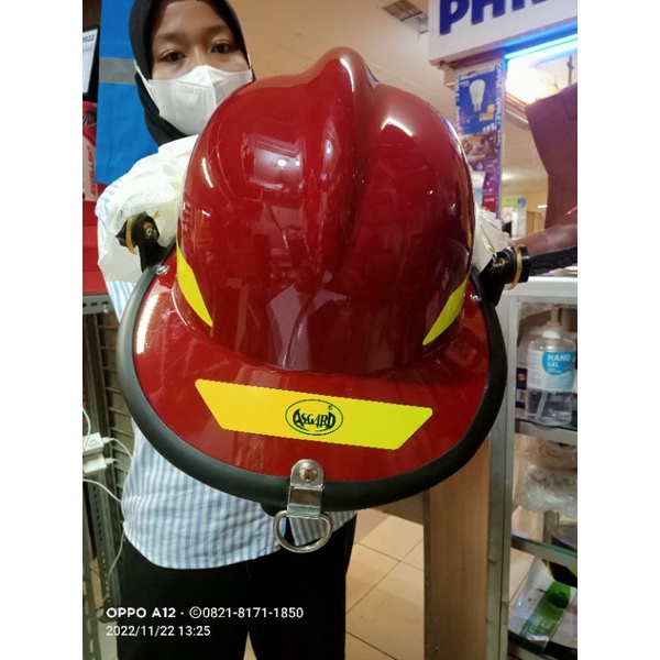 Jual Helm pemadam kebakaran Asgard fire fighter fullgard asli murah ...