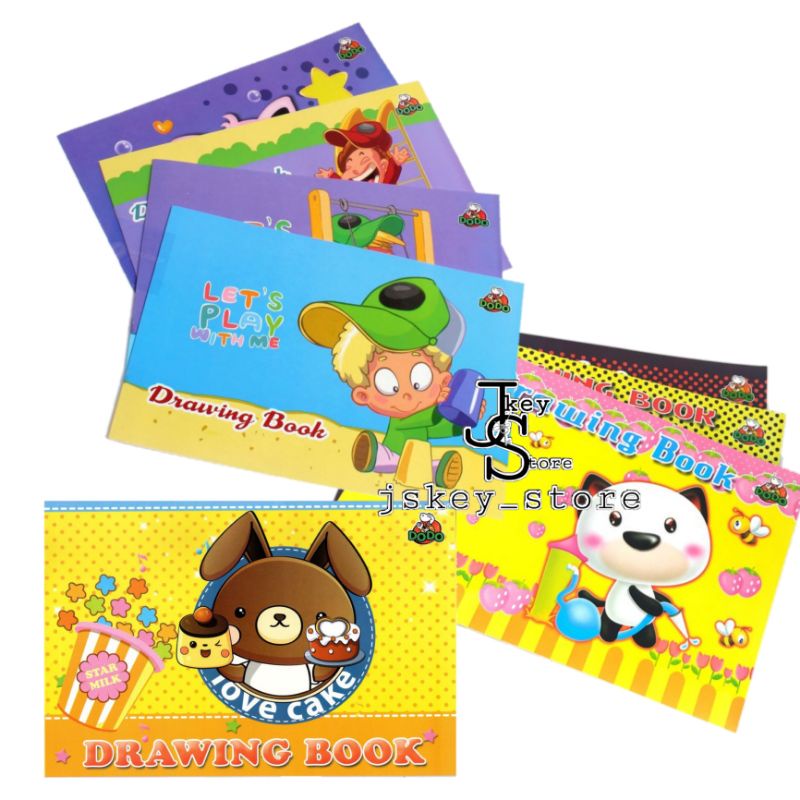 Jual Buku Gambar A4 Dodo/ Drawing Book/ Buku Menggambar/ Sketsa ...