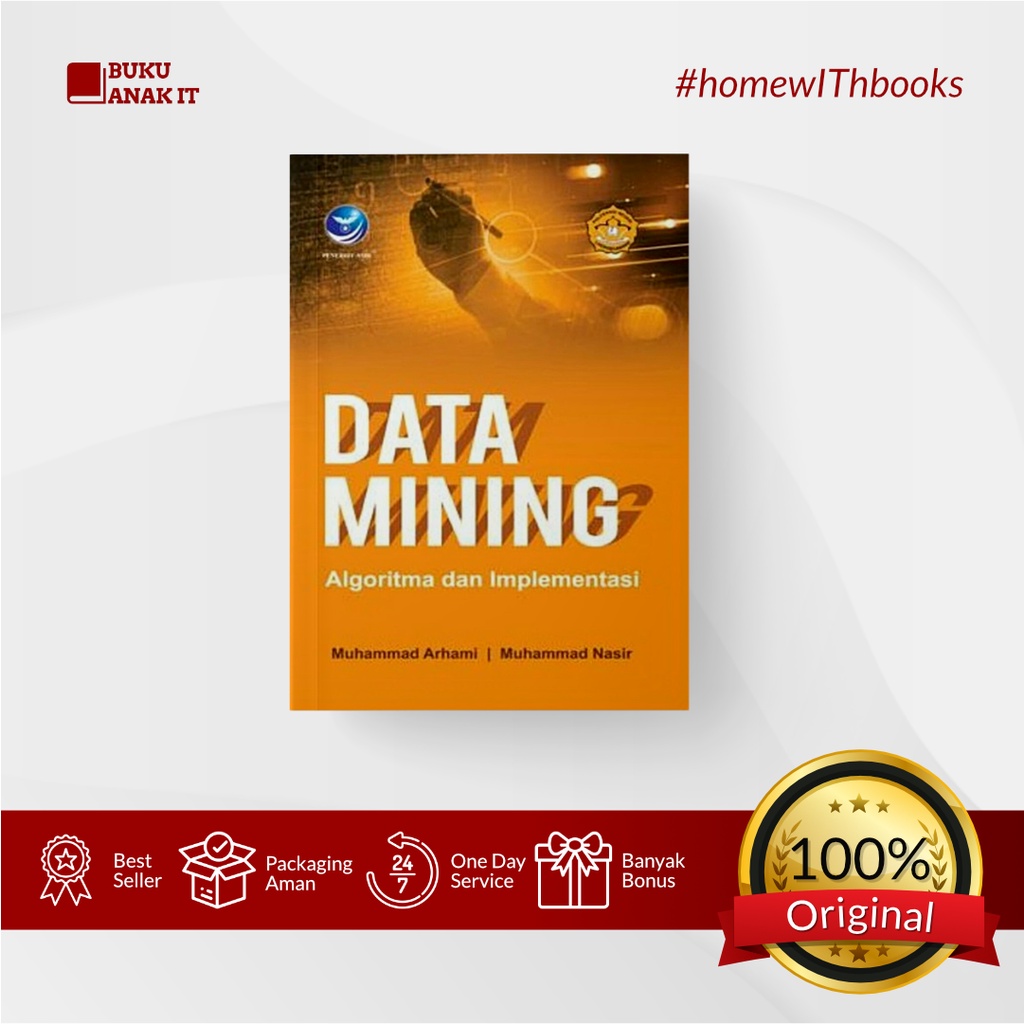 Jual BUKU DATA MINING ALGORITMA DAN IMPLEMENTASI | MUHAMMAD NASIR | Shopee Indonesia