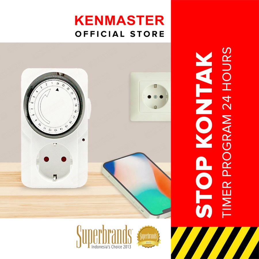 Jual Timer Analog Stop Kontak Timer Listrik Pengatur Waktu On Off ...