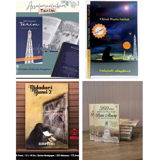 Jual Buku bidadari bumi/buku bidadari bumi 2/buku assalaamu'alaikum ...