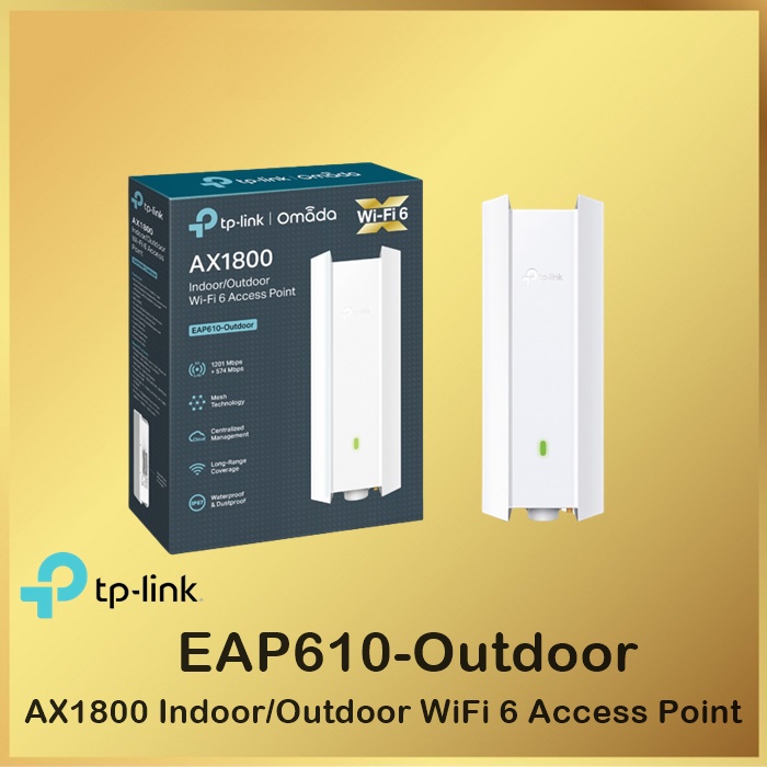 Jual TP-Link EAP610-Outdoor AX1800 Indoor/Outdoor WiFi 6 Access Point ...