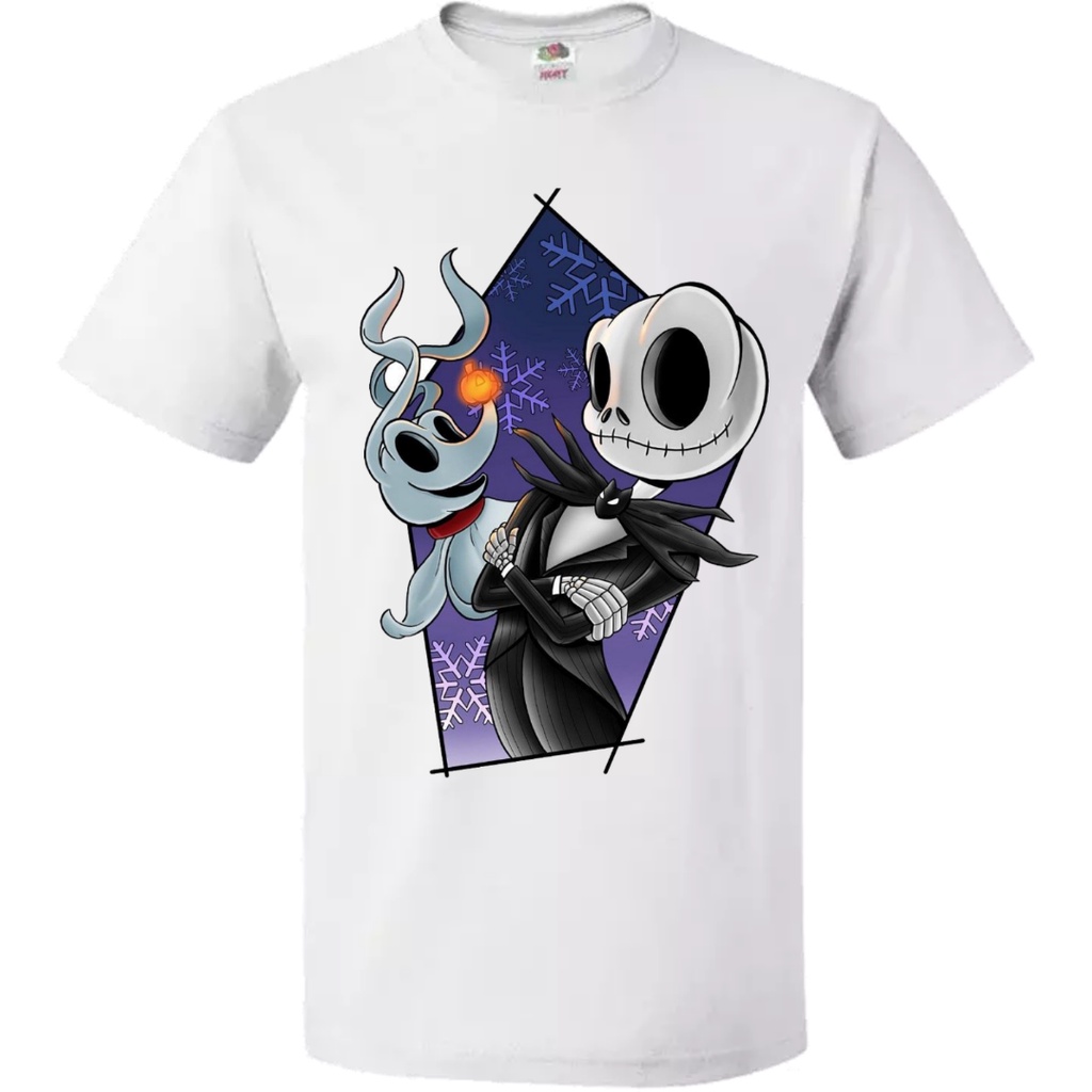 Jual kaos Jack Skellington tshirt halloween 100% catton combed 30s ...