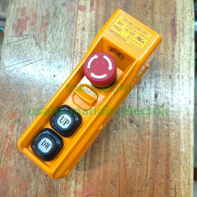 Jual HY 1022 SB/HY 1022SB, HOIS 2 TOMBOL + EMERGENCY HANYOUNG ORI ...