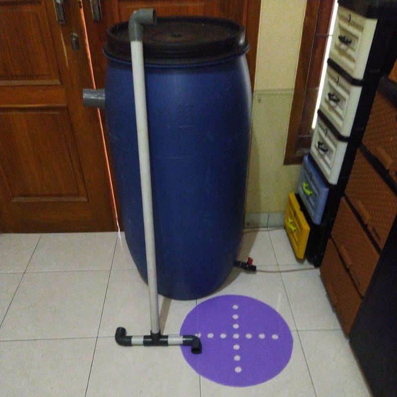 Jual Ember bio filter tong kolam ikan koi uk 150L | Shopee Indonesia