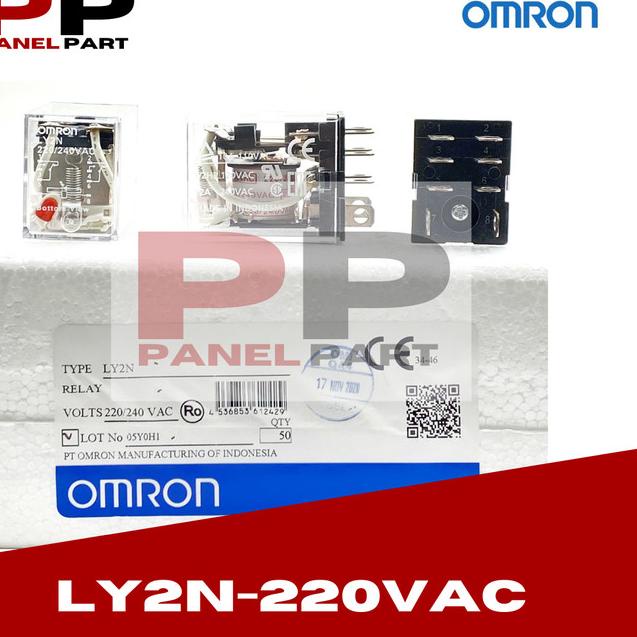 Jual RELAY OMRON LY2N-220VAC | Shopee Indonesia