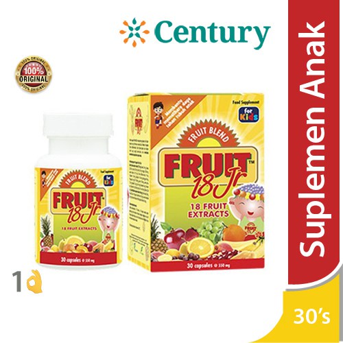 Jual Fruit 18 Junior & Adult 30 Kapsul / Fruit 18 Adult / Suplemen ...
