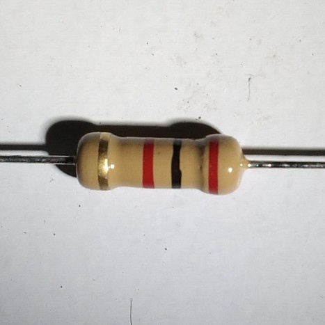 Jual PCS 25 RESISTOR 2K 2KOHM 1/4W 025W (25PCS) | Shopee Indonesia