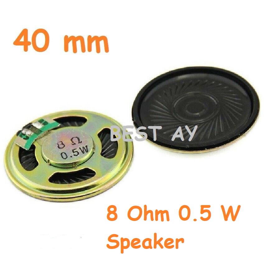 Jual Audio Speaker Stereo Woofer Loudspeaker Trumpet Horn 40mm 4cm 8Ohm ...