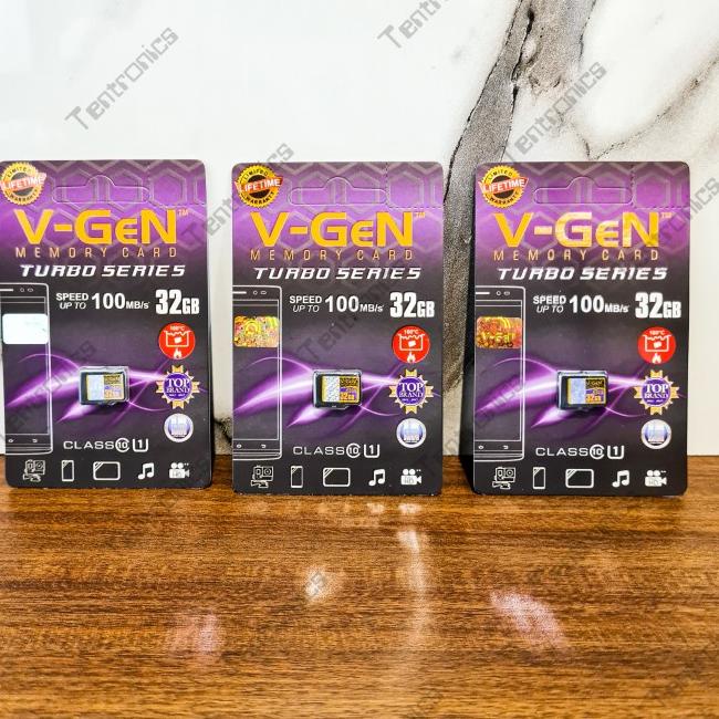 Jual V-gen Micro SD Vgen 32GB Class 10 TURBO SERIES Memory Card ...