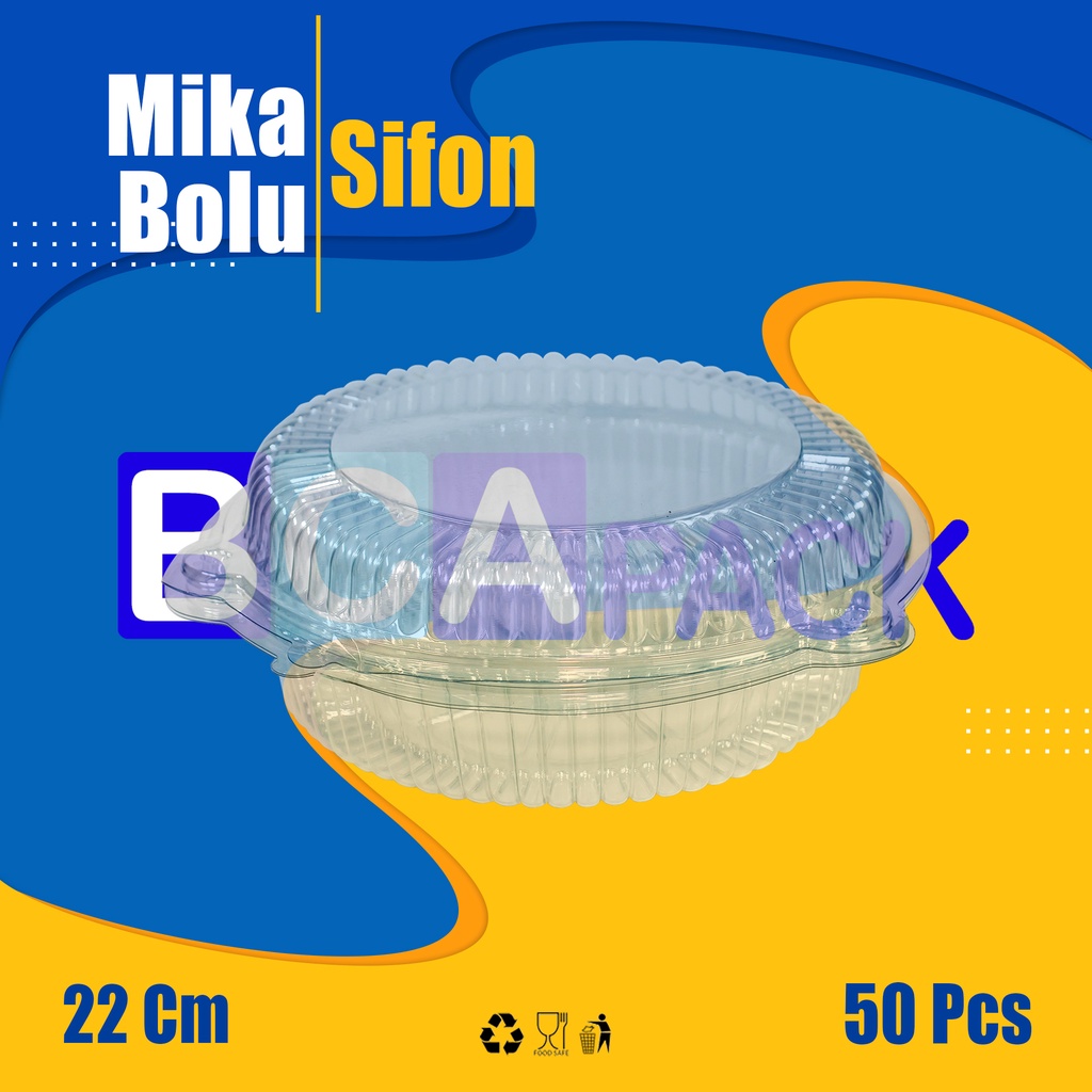 Jual Mika Chiffon ( Tx 22-8 Gajah - Sifon 22cm ) - Kotak Kue isi 50 pcs ...