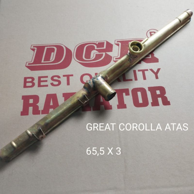 Jual (COD) Upper Tank TOYOTA GREAT COROLLA Tangki Radiator Kuningan ...