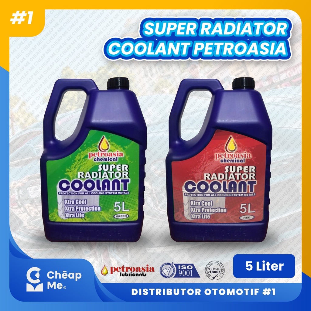 Jual Radiator Coolant PETROASIA 5 Liter / Petroasia Super Radiator ...