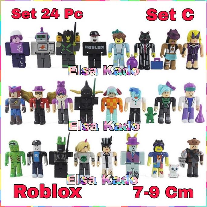 Jual Action Figure Roblox Set Isi 24 Mainan MiniFigure Minecraft Toys ...