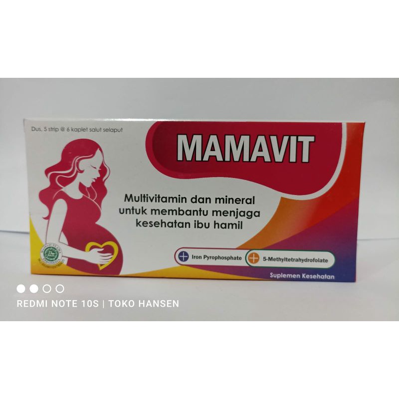 Jual Mamavit Tab Per BOX | Shopee Indonesia