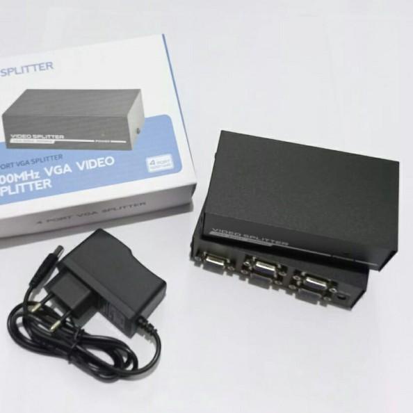 Jual Vga Splitter 1-4 200MHz | Shopee Indonesia
