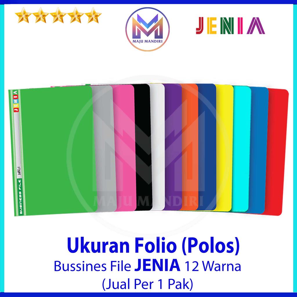 Jual Bussines File Jenia Polos Ukuran Folio F4 / Map Bisnis File Acco ...