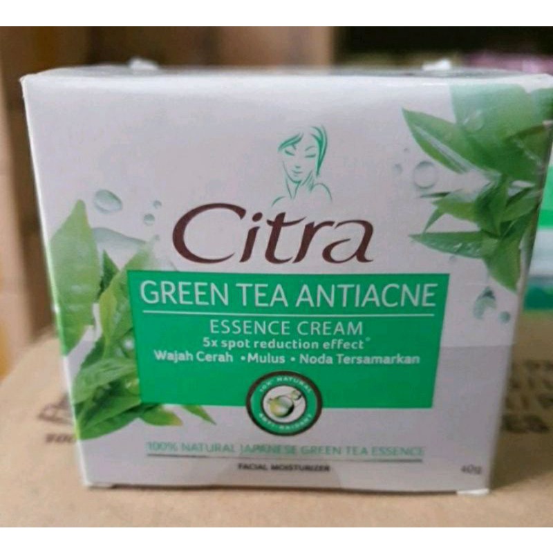 Jual CITRA GREEN TEA CREAM 40GR | Shopee Indonesia