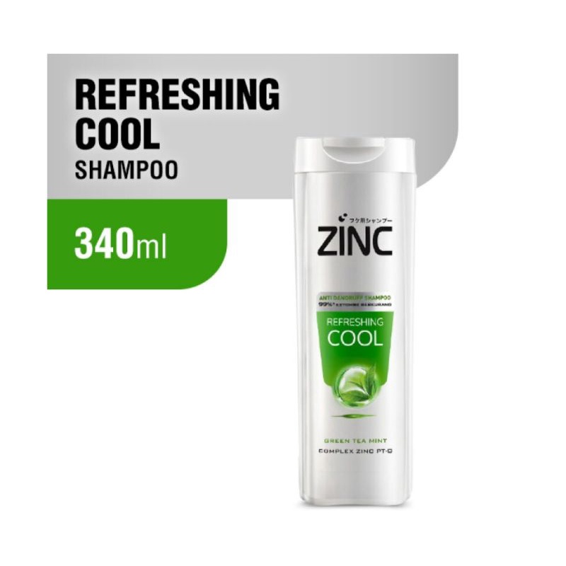 Jual shampo zinc 340 ml exp 2026 cool active | Shopee Indonesia