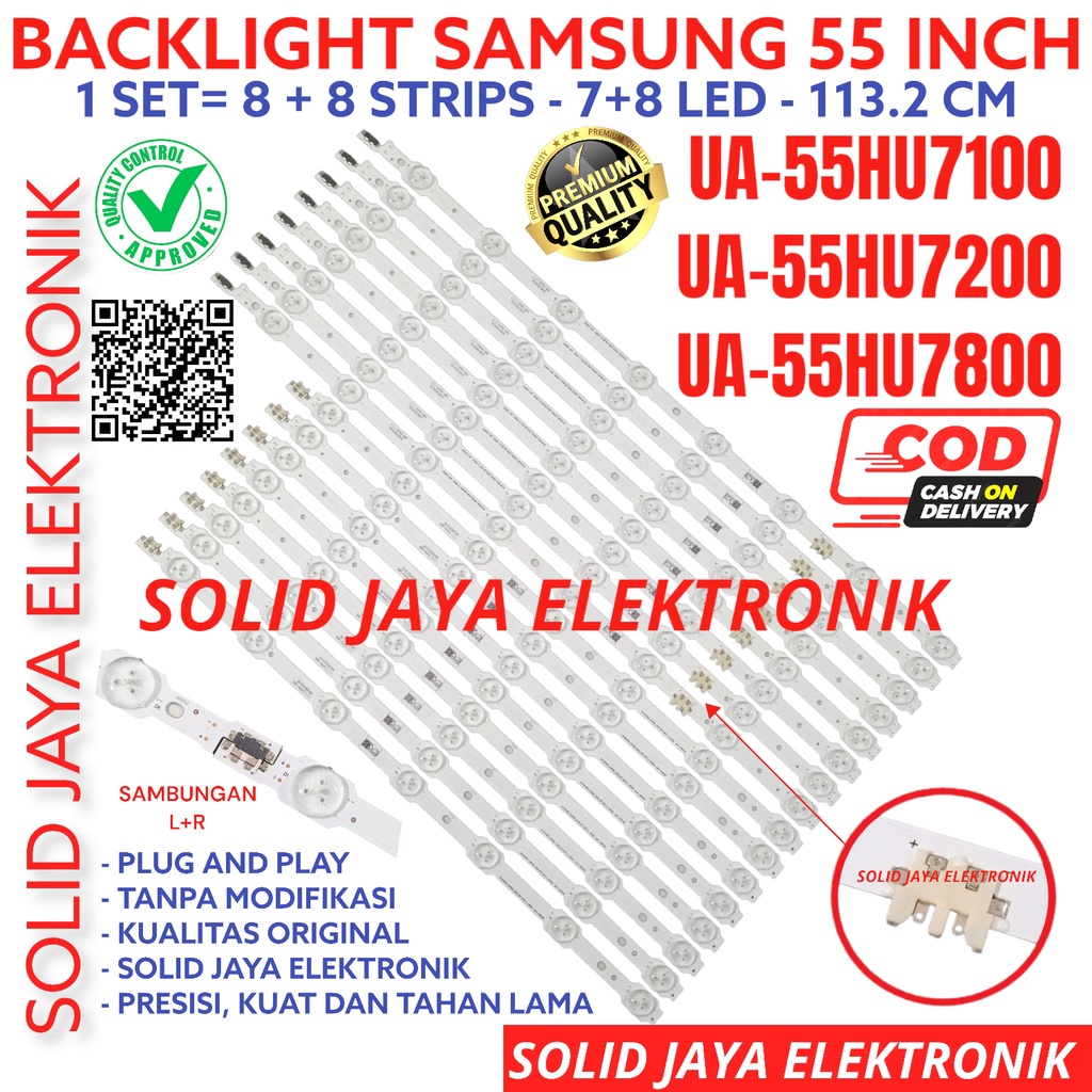 Jual BACKLIGHT TV LED SAMSUNG 55 INC UA 55HU7200 55HU7100 55HU7800 UA55HU7200 UA55HU7100 ...