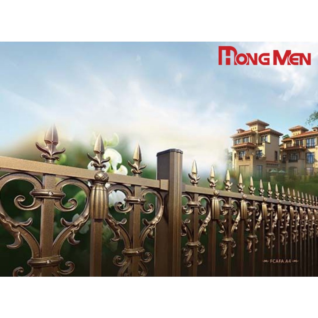 Jual PAGAR ALUMINIUM A4 / PINTU GERBANG | Shopee Indonesia