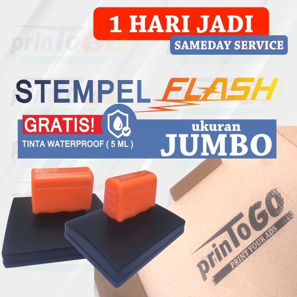 Jual Stempel Jumbo / Stempel Flash Ukuran Jumbo | Shopee Indonesia