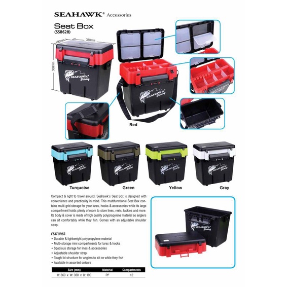 Jual BOX IKAN SEAHAWK | Shopee Indonesia