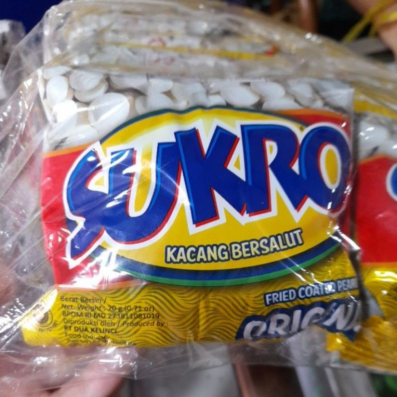 Jual Kacang Sukro aneka varian isi 20pcs | Shopee Indonesia