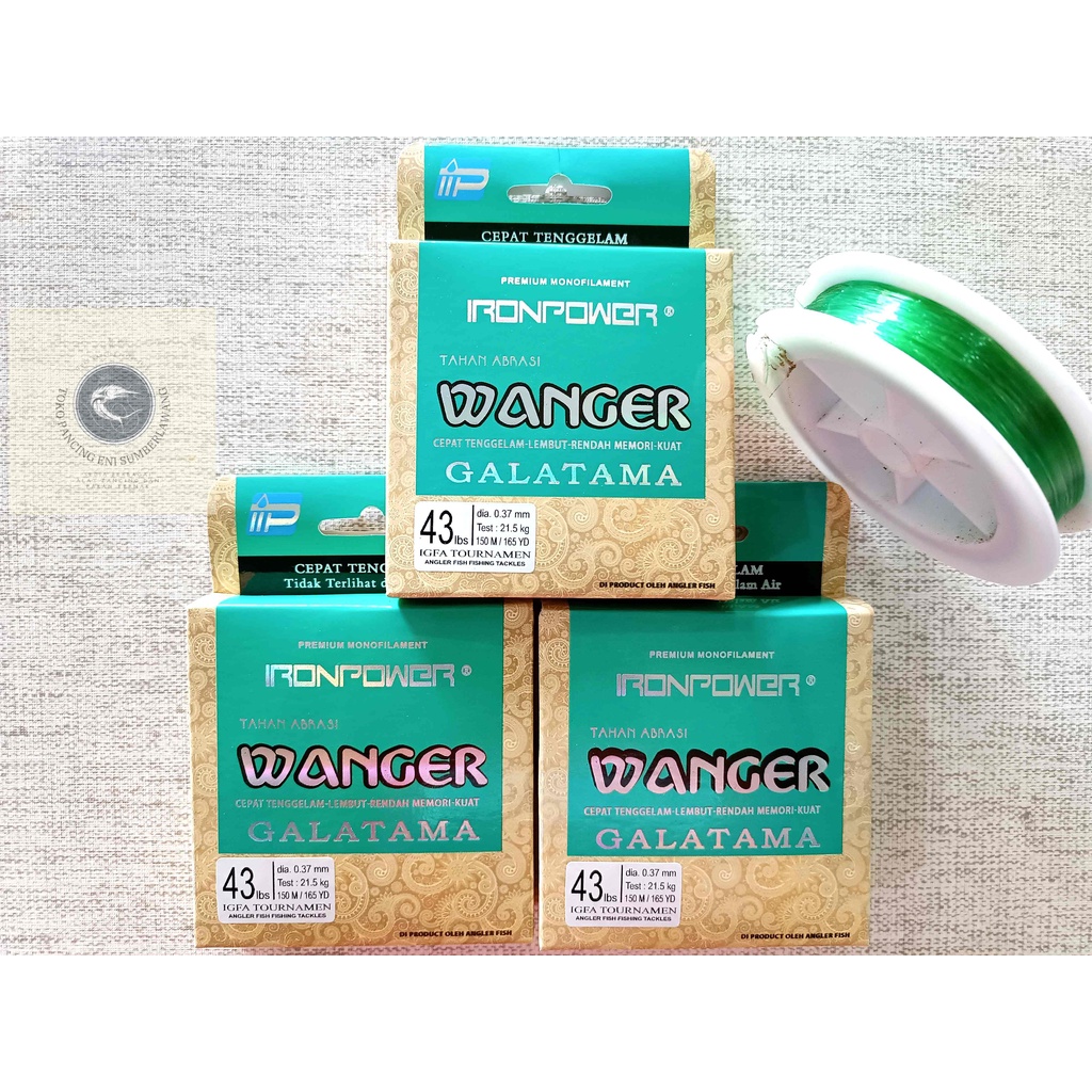 Jual senar pancing ironpower wanger | Shopee Indonesia