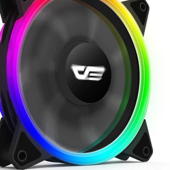 Jual AIGO DR12 PRO RGB Double Ring Fan | Shopee Indonesia