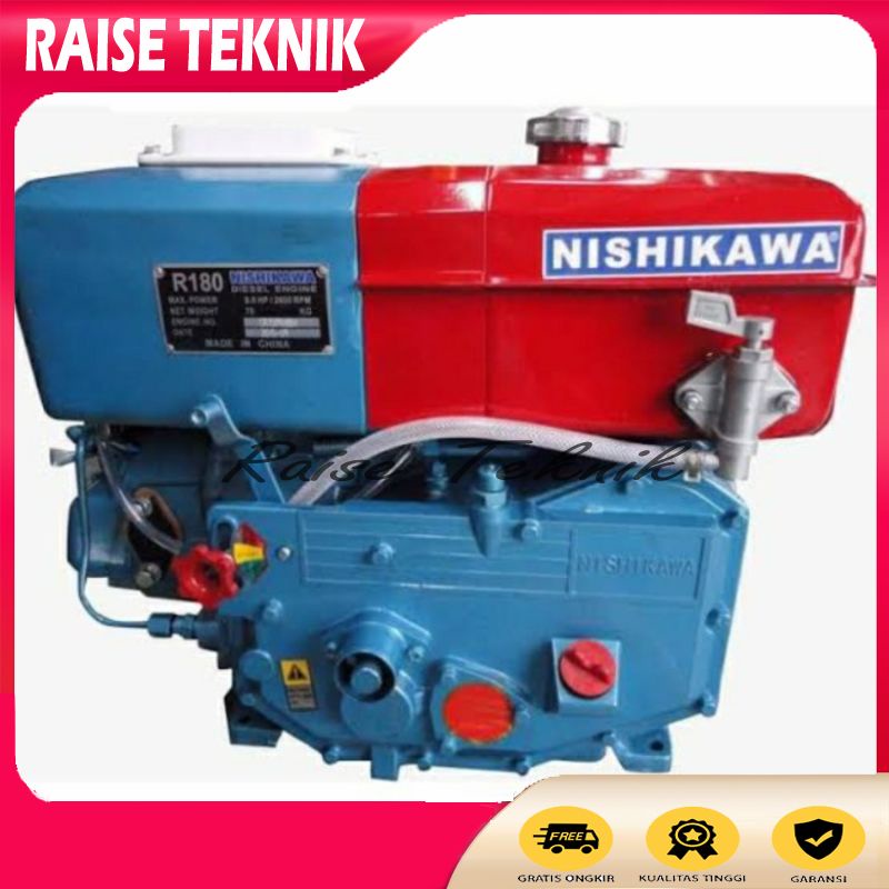 Jual MESIN PENGERAK DIESEL SOLAR R175 NISHIKAWA | Shopee Indonesia