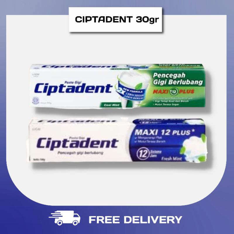 Jual CIPTADENT PASTA GIGI 30gr / PASTA GIGI CIPTADENT / PASTA GIGI ...