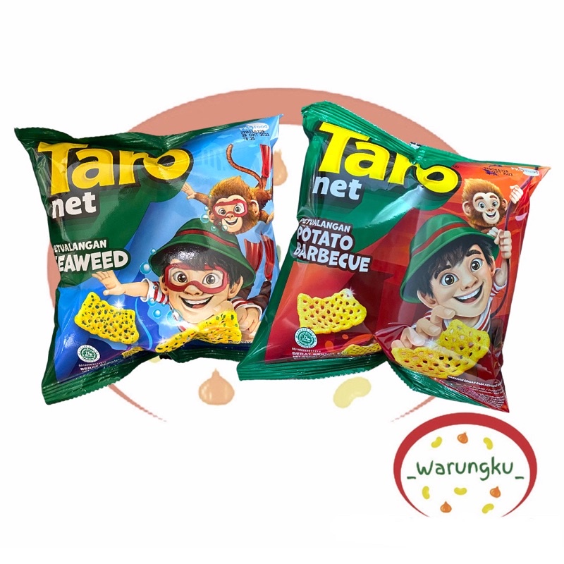 Jual TARO NET 32GR Rasa Seaweed Potato BBQ - 1 pcs | Shopee Indonesia