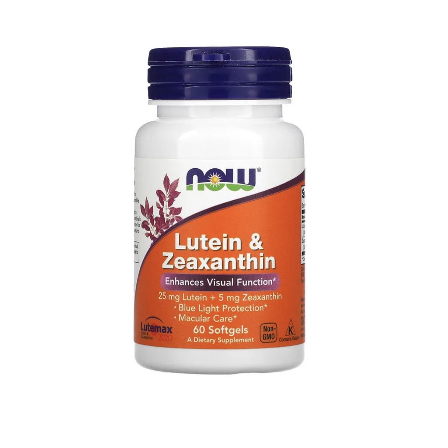 Jual NOW Foods Lutein & Zeaxanthin 60 Softgels | Shopee Indonesia