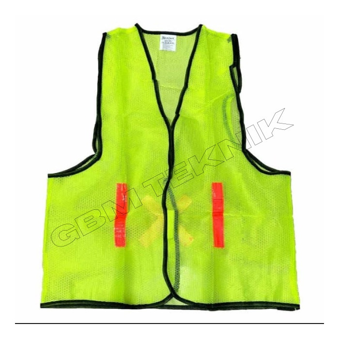 Jual Rompi Jaring X MIWA / Rompi Jala Safety Proyek Orange Hijau isi ...