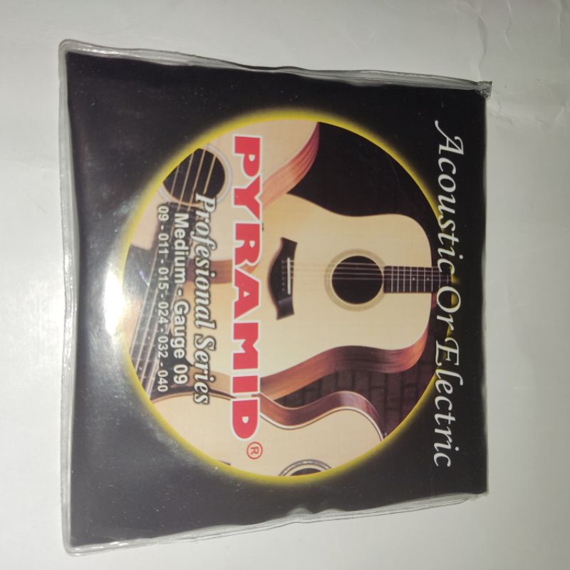 Jual SENAR GITAR AKUSTIK PYRAMID | Shopee Indonesia